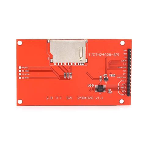 mÓdulo pantalla 2 8″ tft touch spi tft grupo electrostore