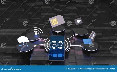High Speed 5g Network Connected With Cloud Computing Wifi Sim Card