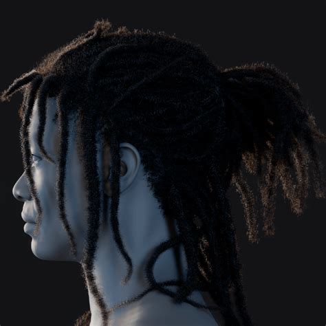 create hair in blender particle hair and geo nodes 3d hair curves easy
