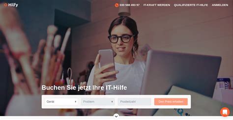 Hilfy | Handy-Reparatur in Deutschland | Kundenanmeldung