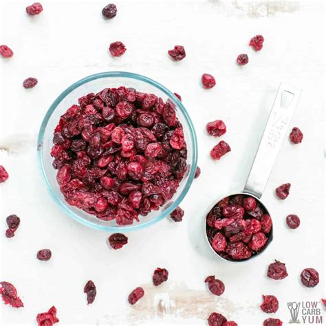 How To Make Dried Cranberries With No Sugar Low Carb Yum