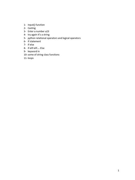 NW week 01 handout 01 | PDF | Control Flow | String (Computer Science)