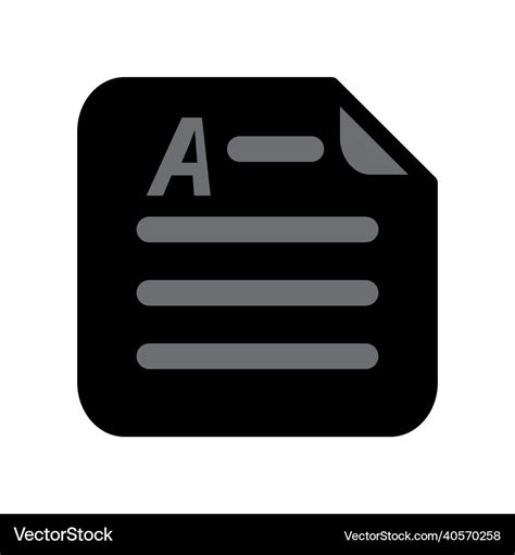 Document Royalty Free Vector Image Vectorstock