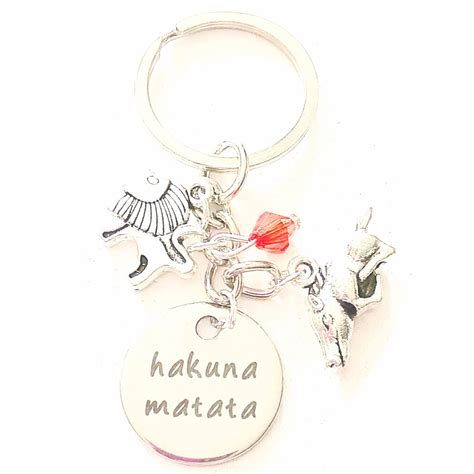 Hanalea Island Jewelry Co Hakuna Matata Lion King Inspired Silver
