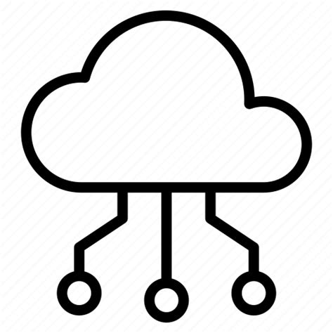Electronic Cloud Computing Device Computer Mobile Technology Laptop Icon Download On