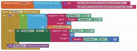 How Do You Make A Textbox To Only Accept Letters No Numbers And Special Characters Mit App
