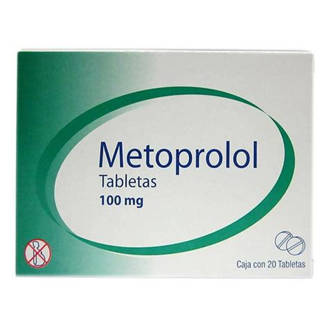 Metoprolol 100 Mg Con 20 Tabletas A Precio De Socio Sams Club En Línea