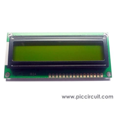 X LCD Display Yellow Backlight