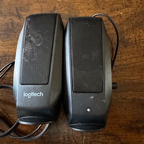 Logitech Computers Laptops And Parts Logitech Black External Speakers With Slim Design And