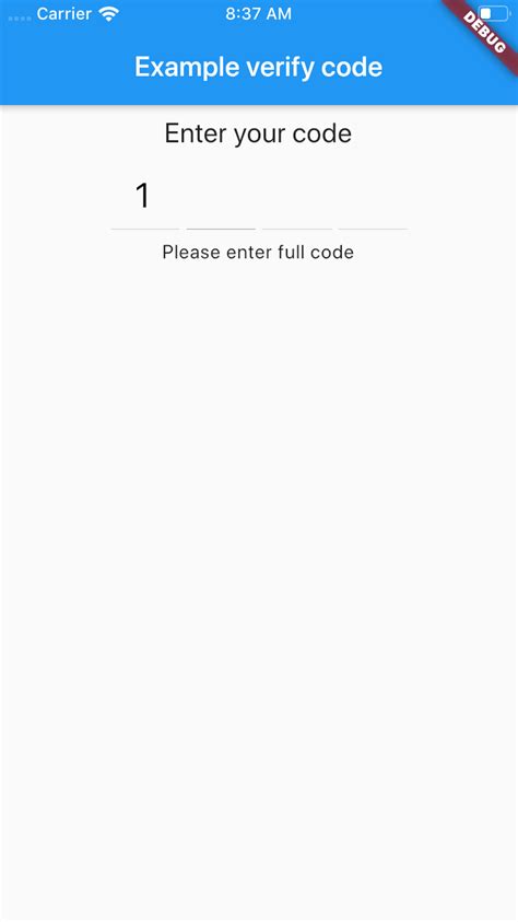 Loosing Focus When Typing Value Issue Awaik Flutter Verification Code GitHub
