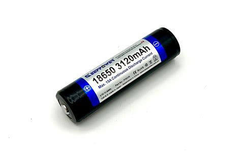 Keeppower 18650 Neopixel Battery 15a 3120mah Button Top Saberbay