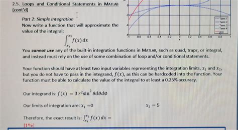 Solved 25 Loops And Conditional Statements In Matlab