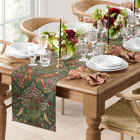 Morris And Co X Williams Sonoma Seasons By May Table Runner Williams