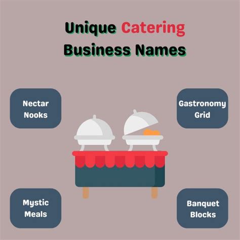 540 Catering Business Names