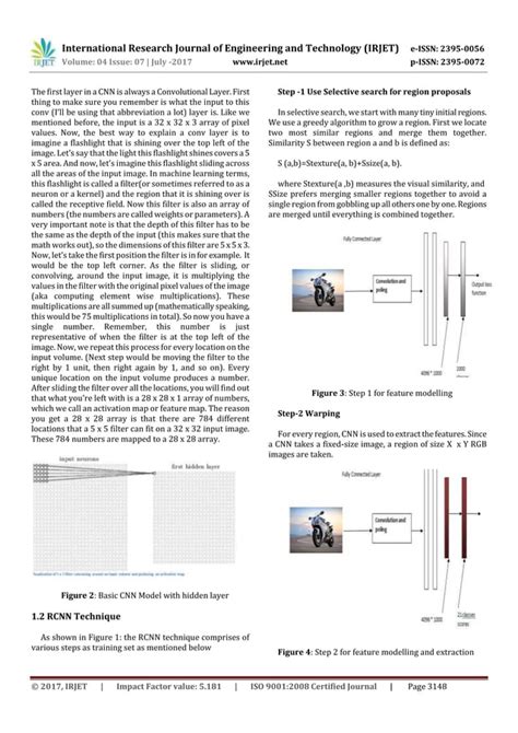 Comparison Of Various Rcnn Techniques For Classification Of Object From Image Pdf
