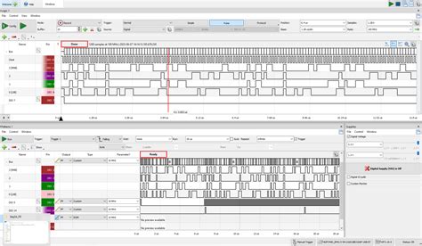 Generated A Clock On Pin DIO And Start Separately A Sequence By A Trigger Signal Test And