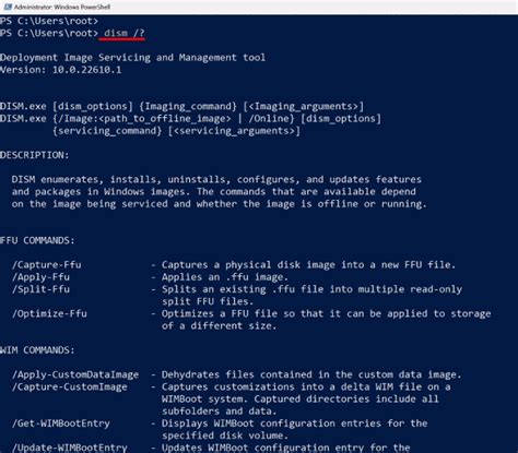 DISM Command Overview Service Images Repair Windows And Manage Optional Features And File