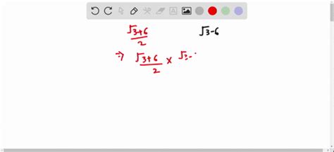 SOLVED Rationalize The Numerator By Multiplying Both Numerator And Denominator By The Conjugate