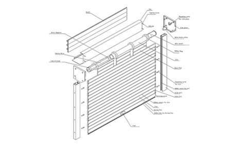 High Speed Roller Shutter Door Raxdoor