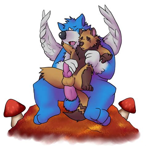 Rule 34 2019 Anal Anthro Balls Blue Fur Brown Fur Canid Canine Closed