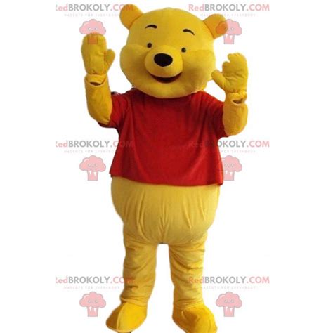 Winnie The Pooh Mascot Famous Yellow Bear