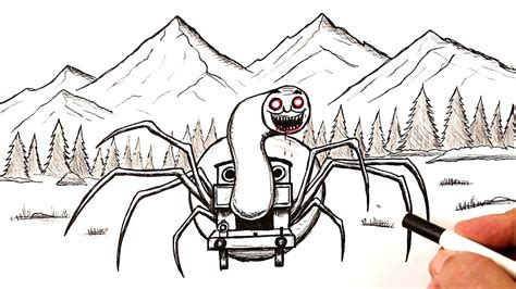 How To Draw A Thomas The Train Exe Youtube