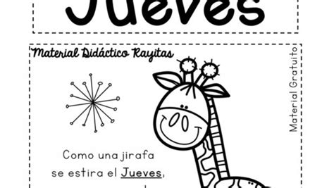 aprendemos los dias de la semana7 orientación andújar recursos