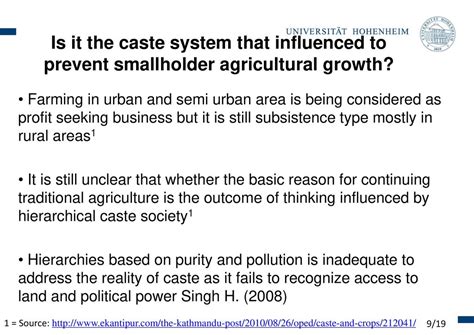 Role Of Caste System To Agriculture In Nepal Ppt Download