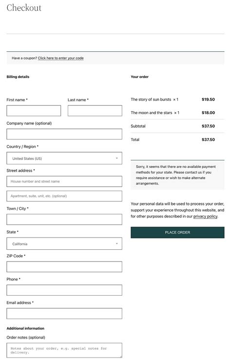 Woocommerce Modifying The Checkout Page Easy Web Design Tutorials