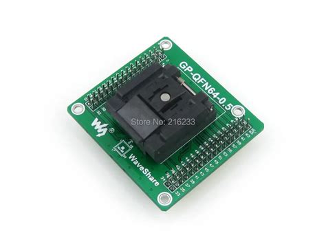 Gp Qfn64 05 A Qfn 64b 05 01 Qfn64 Mlf64 Enplas Ic Test Socket
