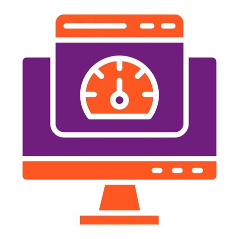 Premium Vector Speed Test Vector Icon Design Illustration