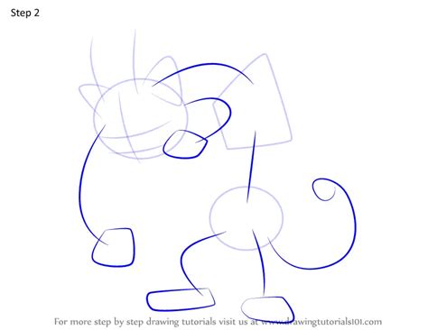 How To Draw Gigantamax Meowth From Pokemon Pokemon Step By Step
