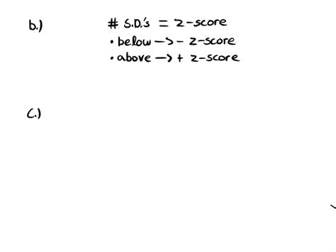 Solved A Transform The Age To A Z Score To Transform The Age To A Z Score We Can Use The