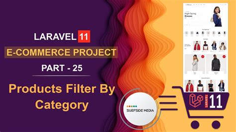 Laravel E Commerce Project Products Filter By Category Youtube