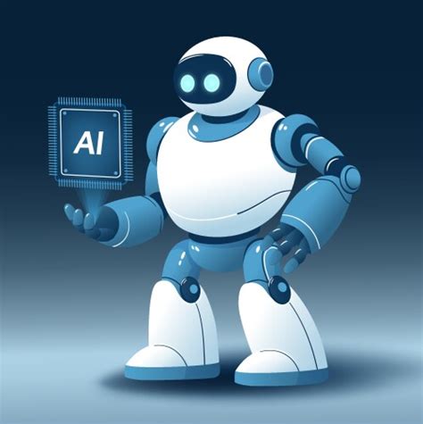 Ai Robot Assistant Artificial Intelligence Vector Image Ai Robot Assistant Artificial Intelligence Vector Image