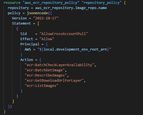 Setup Cross Account Amazon Elastic Container Registry Ecr Access