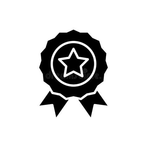 Assigned Reward Black Icon Concept Assigned Reward Flat Vector Symbol
