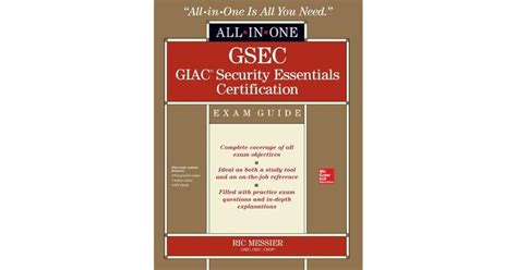 Gsec Giac Security Essentials Certification All In One Exam Guide By Ric Messier