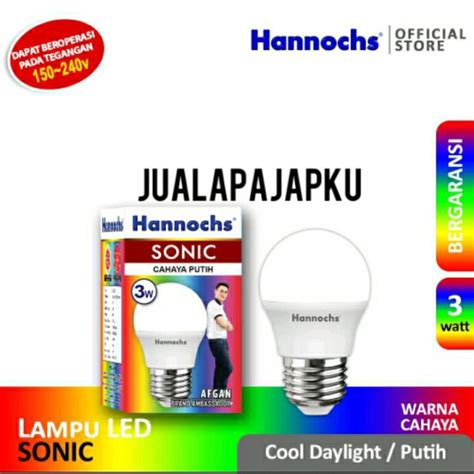 Jual Lampu Hannochs Sonic Putih Led Watt Shopee Indonesia
