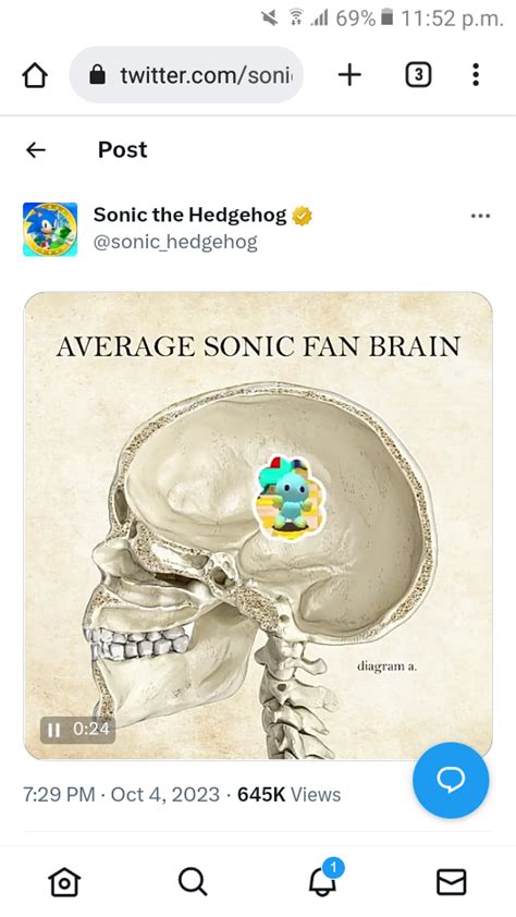 New Sonic The Hedgehog Official Twitter Account Post R Sonicthehedgehog