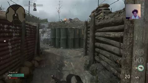 Playing Cod Ww2 Shotguns Only Youtube