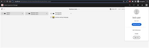 Test User Permission Test Aem Aem Cq5 Tutorials
