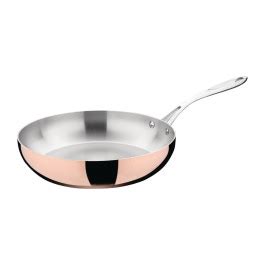Vogue Copper Tri Wall Frying Pan 28cm