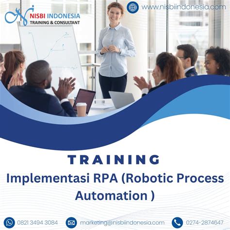 Training Implementasi Rpa Robotic Process Automation Nisbi Indonesia