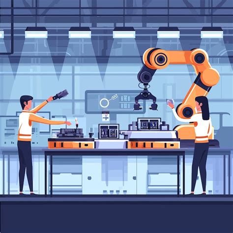 Premium Vector Human Machine Interface