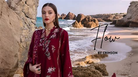 Crimson Luxury Lawn Unstitched Collection 2025 Flow By Crimson Luxury