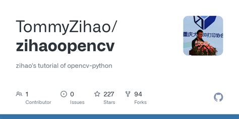 GitHub TommyZihao Zihaoopencv Zihao S Tutorial Of Opencv Python