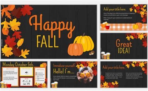Free Fall Templates For PowerPoint And Google Slides SlidesMania