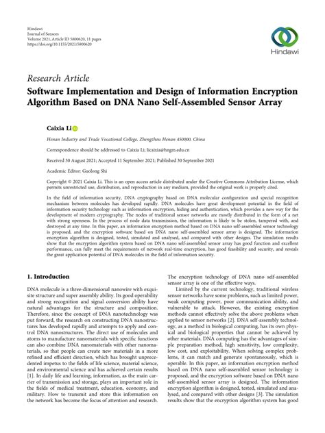 pdf software implementation and design of information encryption