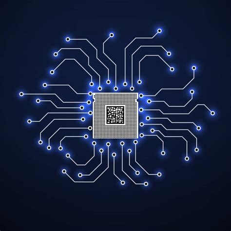 420 Semiconductor Wafer Stock Illustrations Royalty Free Vector Graphics And Clip Art Istock